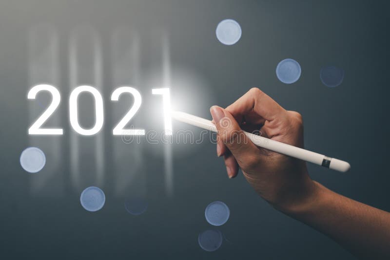 Digital Composite Image of Human Hand Touching Numbers on Screen Stock ...