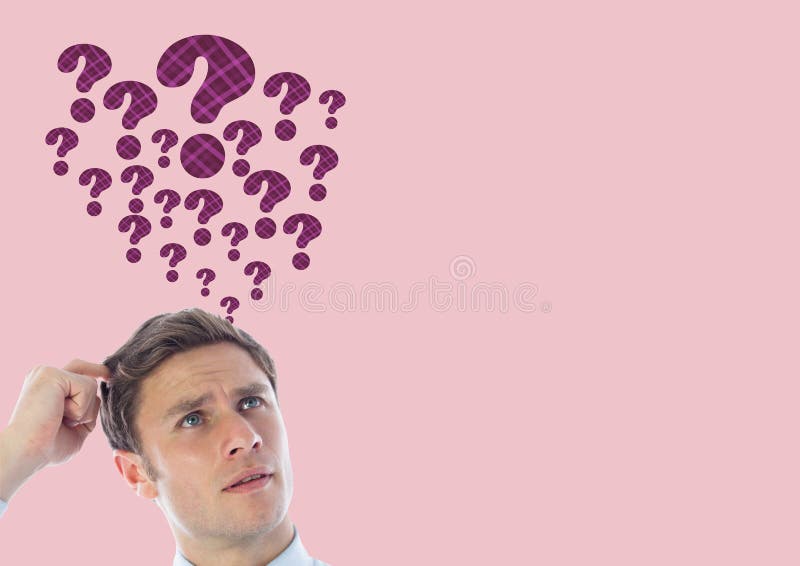 Scratching Head Question Marks Stock Photos - Free & Royalty-Free Stock ...