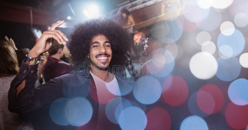 Man at Concert with Transition Stock Photo - Image of caucasian, circle ...