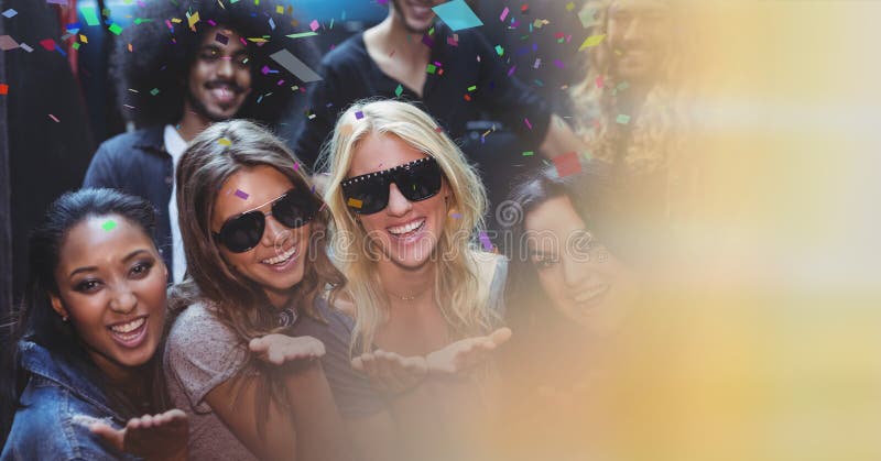 People at Concert with Transition Stock Image - Image of bonding ...