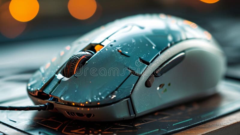 Computer Mouse Car Business. Computer Mouse with Car Wheels Stock ...