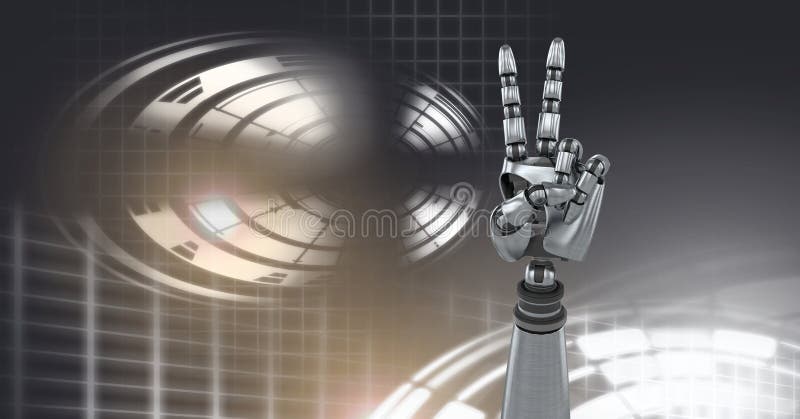 Robot Hand Peace Stock Illustrations – 152 Robot Hand Peace Stock ...