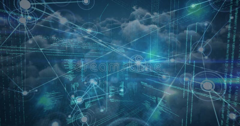 Digital Composite of Science Composition Coded Text in the Background ...