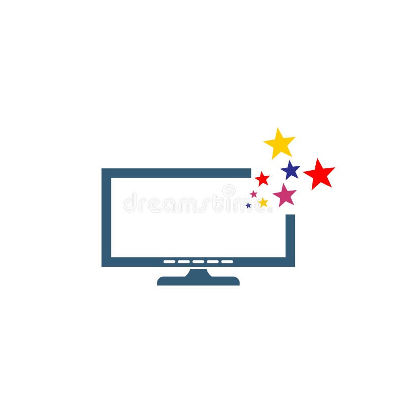 Digital Computer Logo Template. Computer Service Logo Design Isolated ...