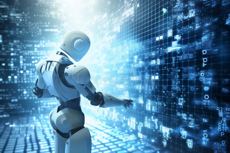 Digital Computer Robot Android in a Space of Holographic Elements and ...