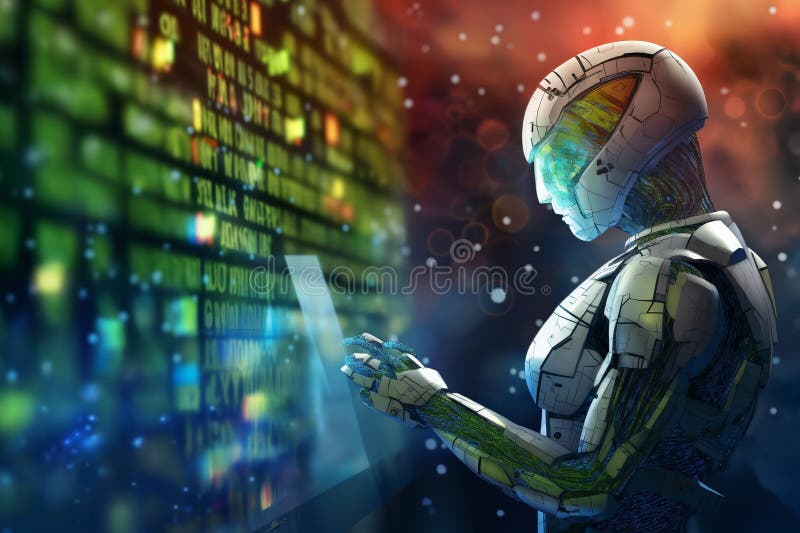 Digital Computer Robot Android in a Space of Holographic Elements and ...