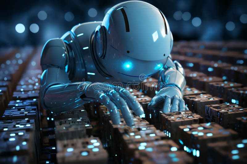 Digital Computer Robot Android in a Space of Holographic Elements and ...