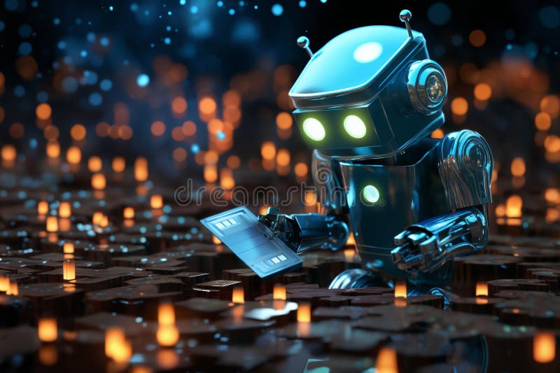 Digital Computer Robot Android in a Space of Holographic Elements and ...