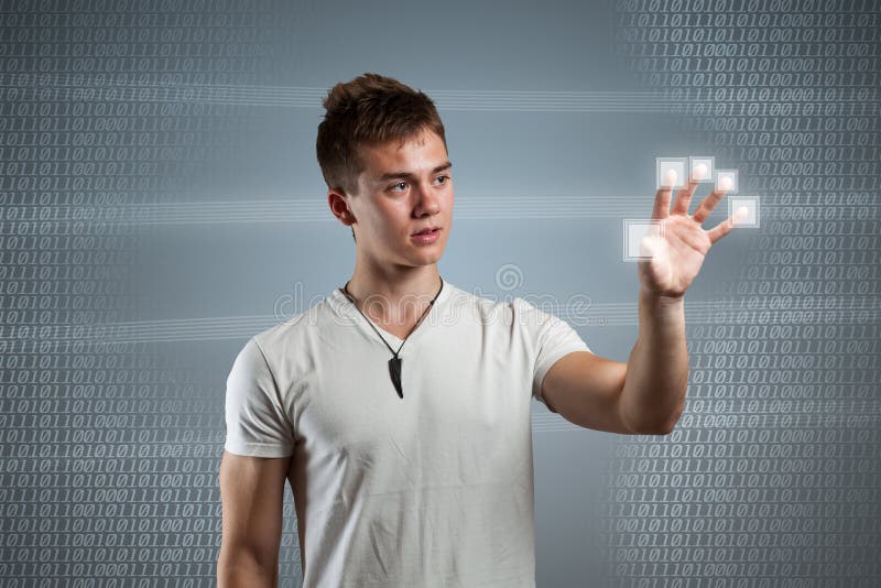 Digital concept stock illustration. Illustration of connection - 27662488