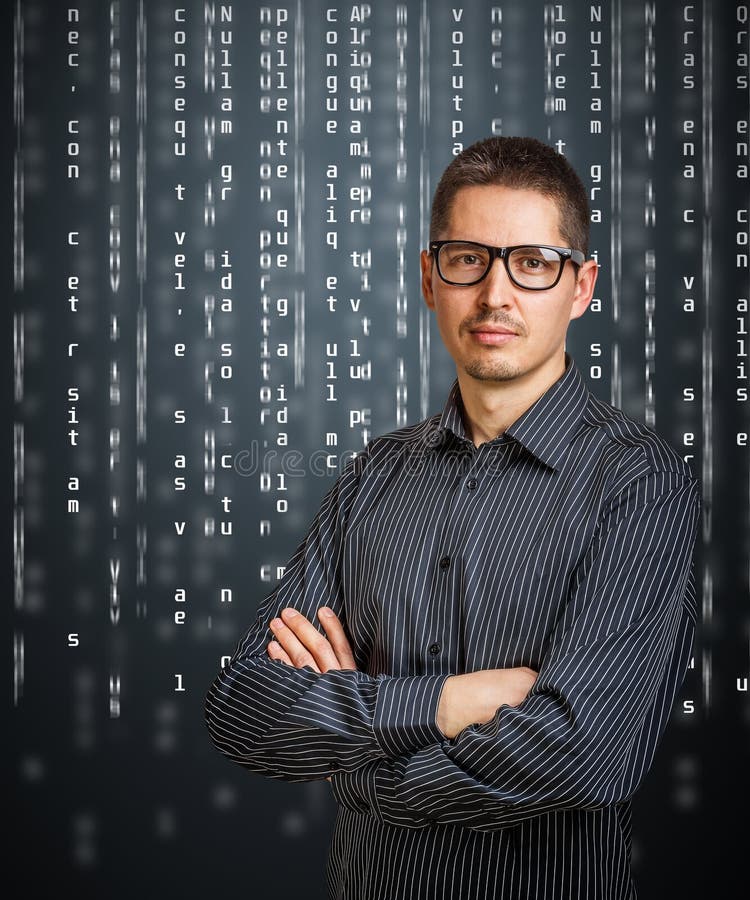 Digital concept stock illustration. Illustration of hand - 30610472