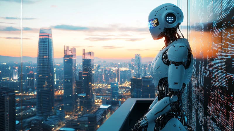 Digital Concept of Job Market Transformation by Advanced Technology ...