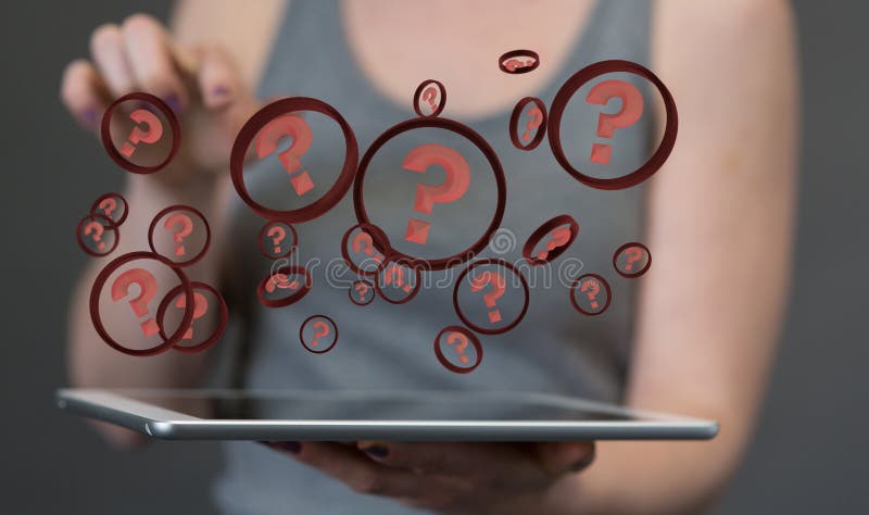 Digital Concept of Problem-solving with Floating Interogative Marks on ...