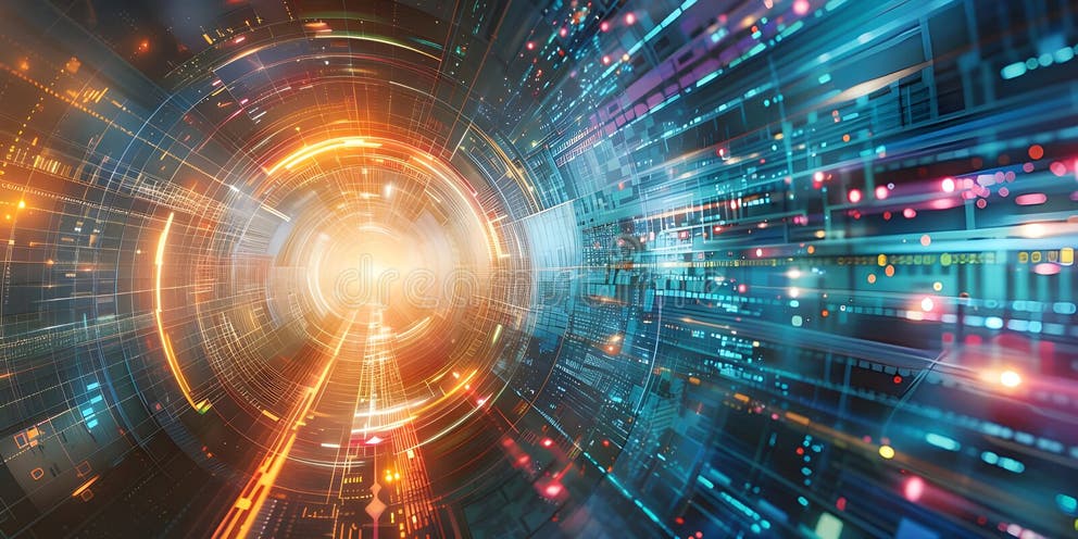 Digital Connection: Abstract Backgrounds for Tech Concepts, Techno Wave: Futuristic Backgrounds ...