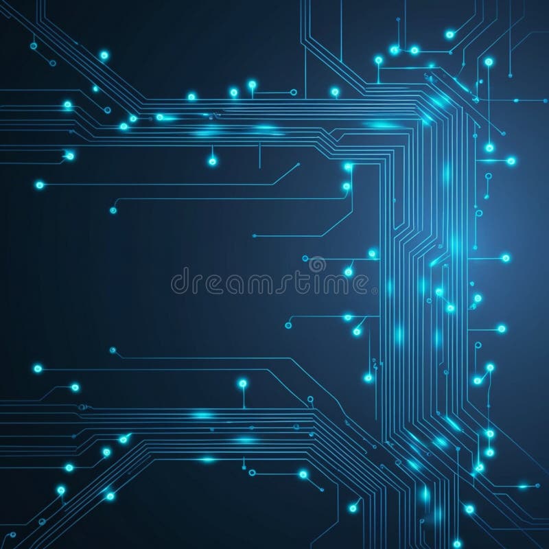 Digital Connection Background for Seamless Technology Integration and ...