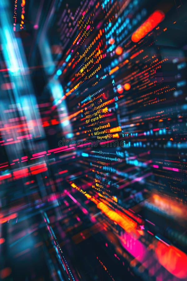 Digital Connectivity and Data Transfer Stock Photo - Image of transfer ...