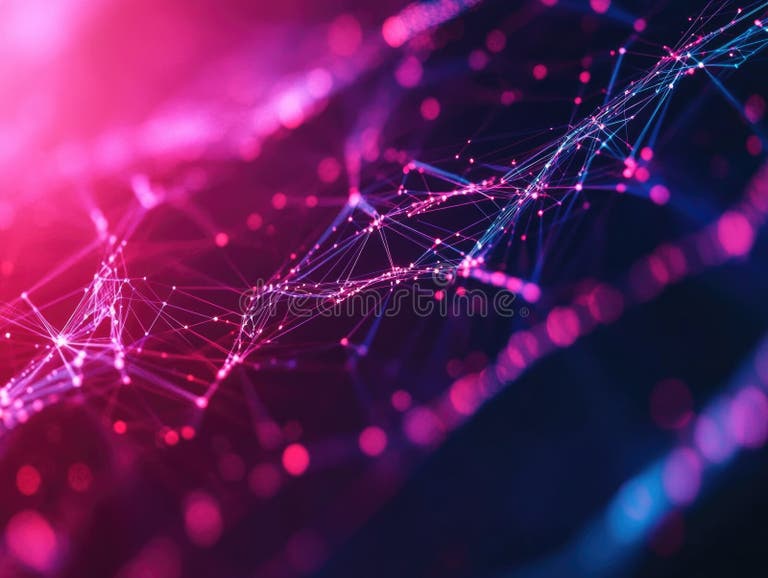 Digital Connectivity and Interconnectedness Stock Illustration ...