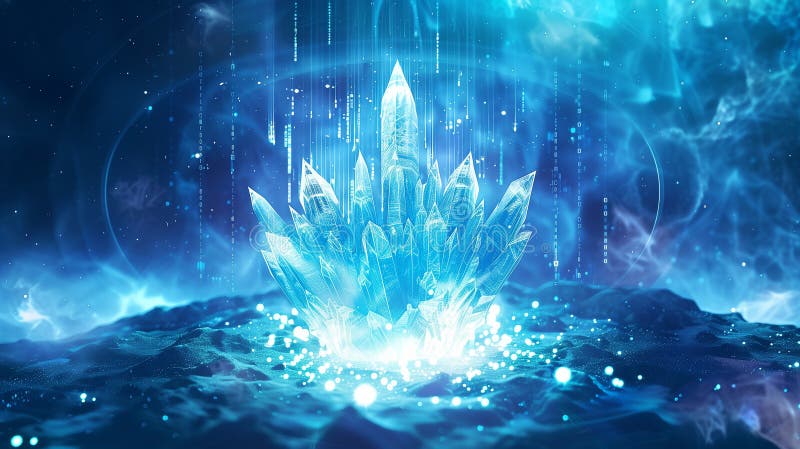 Digital Consciousness Emerges from a Luminescent Crystal Structure in a ...