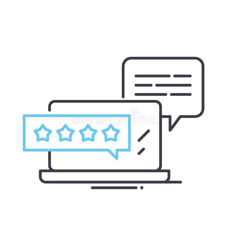 Digital Content Icons, Signs, Outline Symbols, Concept Linear ...