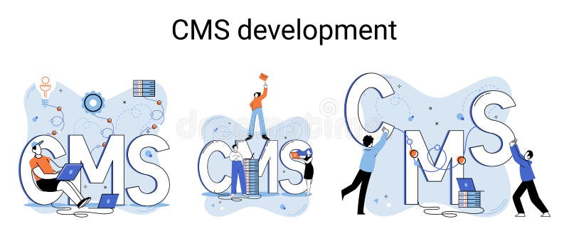 Concept of Digital Content Management System, CMS Development Software ...