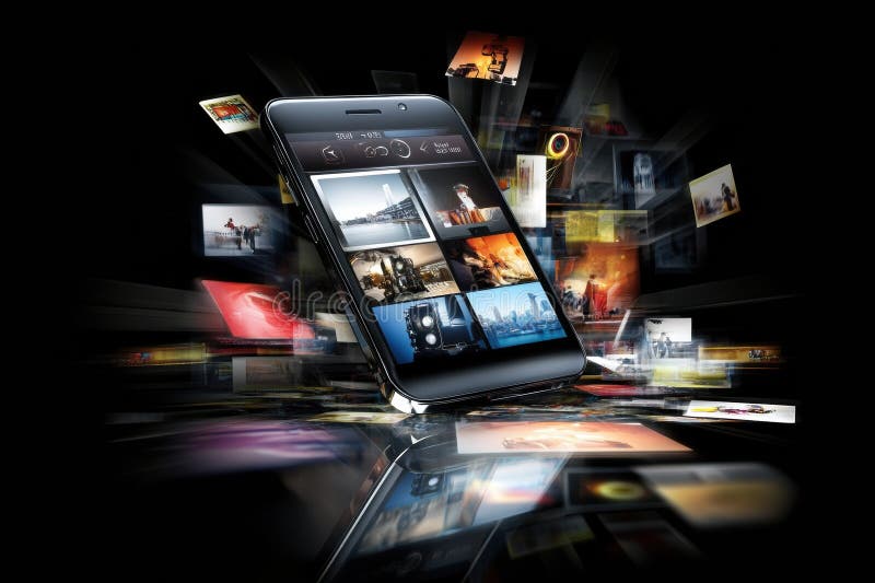 Digital Content Streams from Smartphone with Vibrant Multimedia ...