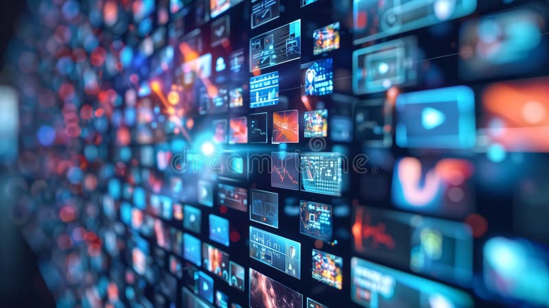 Digital Contents Stock Illustrations – 799 Digital Contents Stock ...