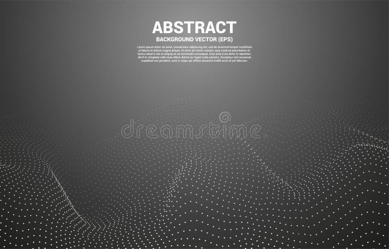 Digital Contour Curve Line and Wave with Wireframe . Stock Vector ...