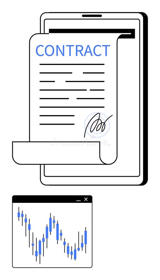 Contract Tablet Stock Illustrations – 4,774 Contract Tablet Stock ...