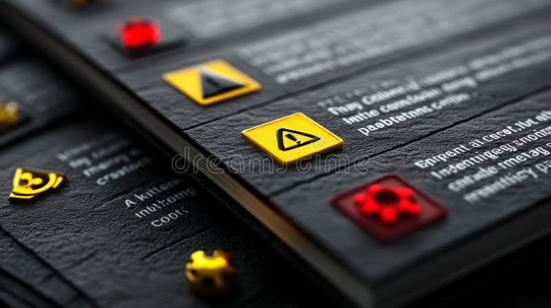 Digital Control Strategy Checklist with Warning Icons for Project ...