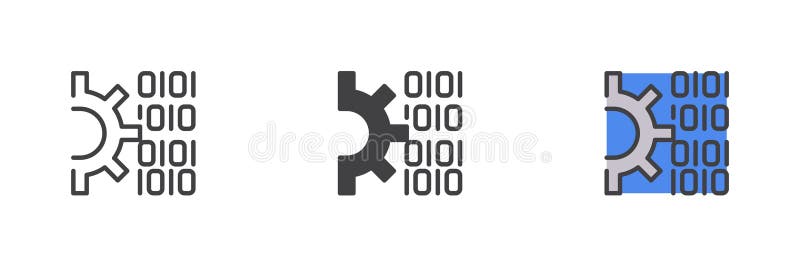 App Control System User Interface UI Vector Icon Set. High Quality ...