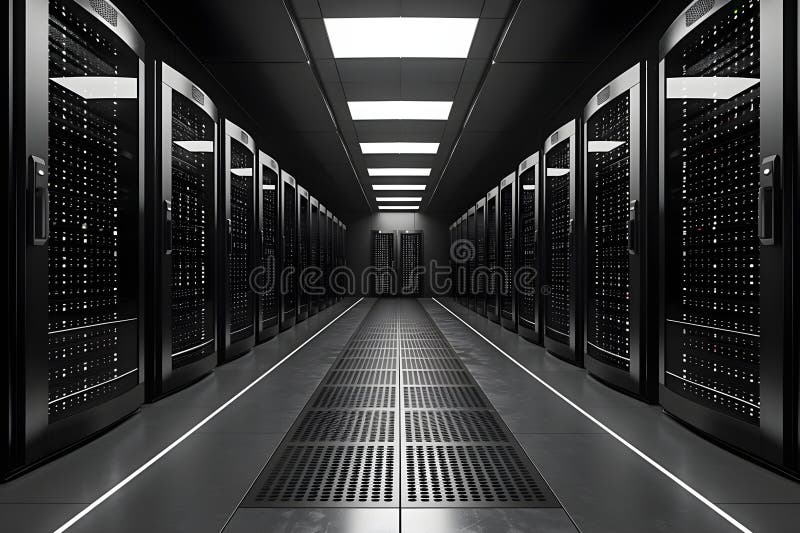 Digital Core: the Heart of Modern Technology. Concept Technology Trends ...