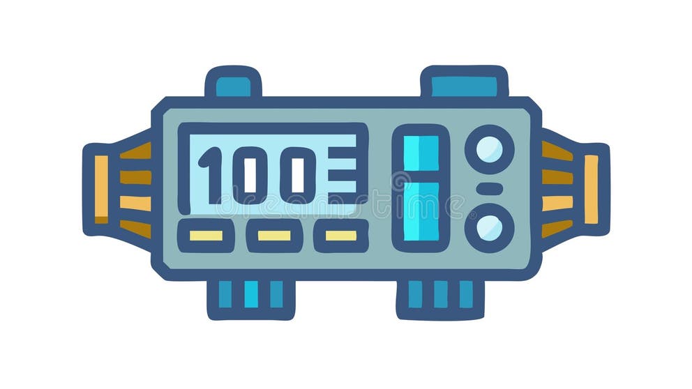 Digital Counter Display Stock Illustrations – 10,610 Digital Counter ...