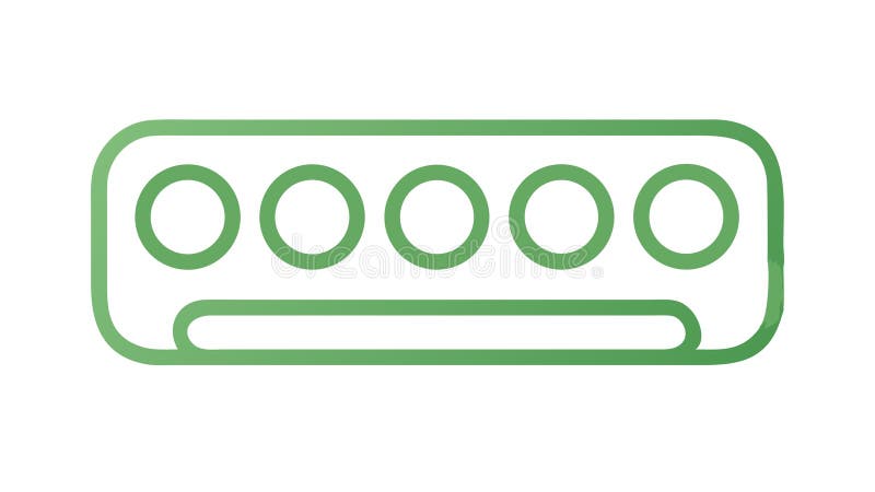 Digital Counter Display Readout Icon, Measurement, Score, Vector Design ...