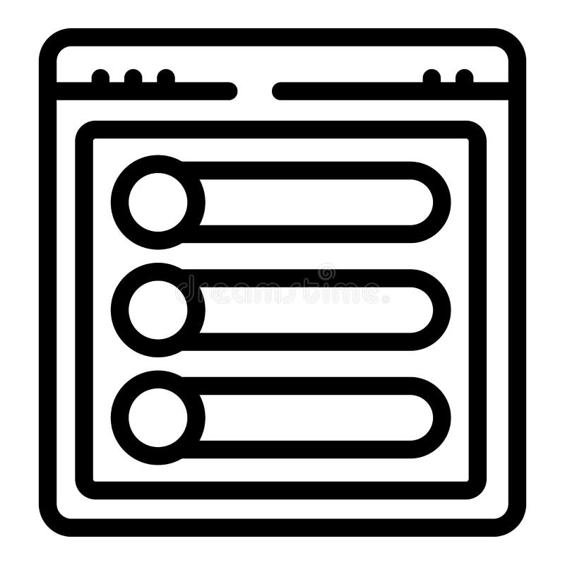 Digital Course Icon Outline Vector. Training Seminar Stock Vector ...