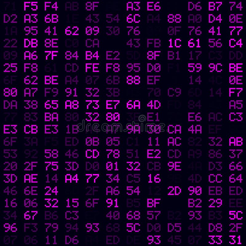 Digital cover. stock vector. Illustration of matrix - 230208565