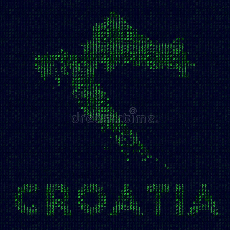 Digital Croatia logo. stock vector. Illustration of computer - 176344703
