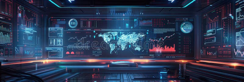 A Digital Cryptocurrency Exchange Interface Displays Multiple Coins ...