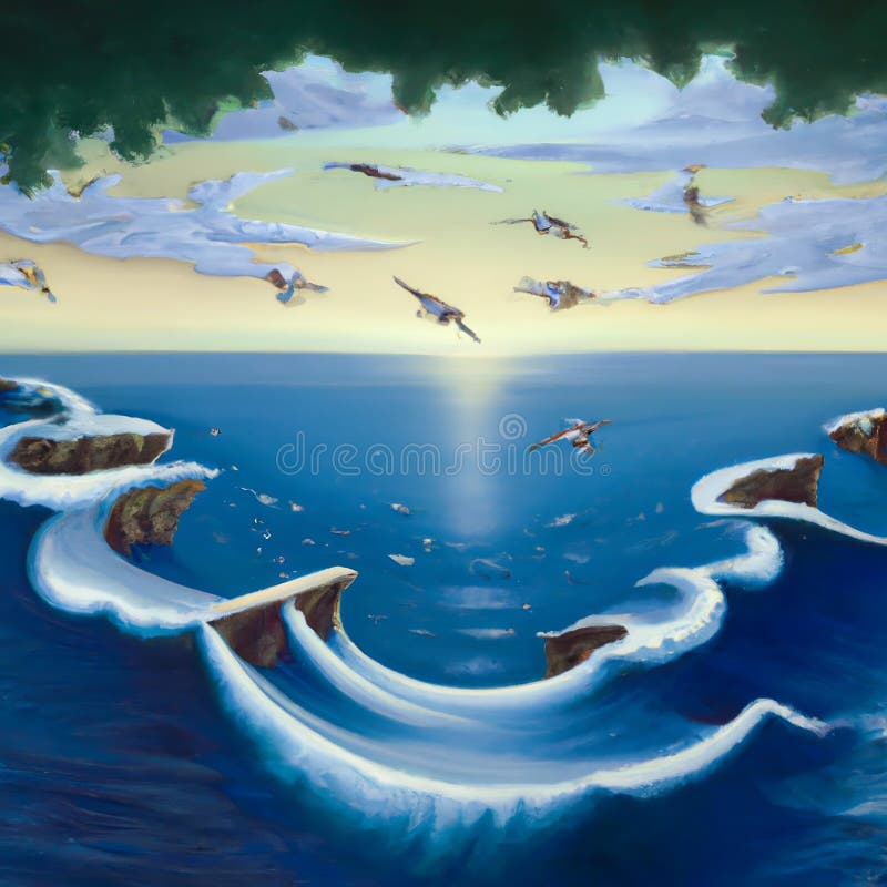 Digital Cubism, Array of Human Faces Pieced Together, Each Face Encoded ...