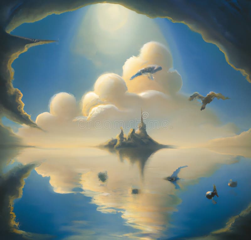 Vibrant cubism cat stock illustration. Illustration of illustrated ...