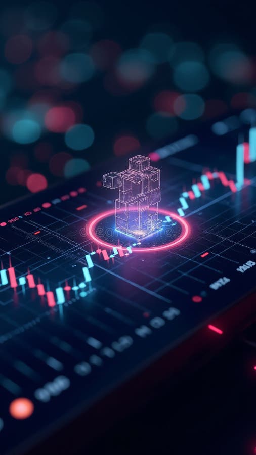 Digital Currency Exchange Interface Showing Stock Photo - Image of ...