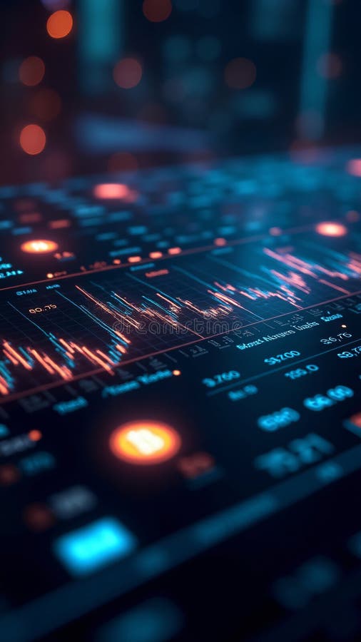 Digital Currency Exchange Interface Showing Stock Image - Image of ...