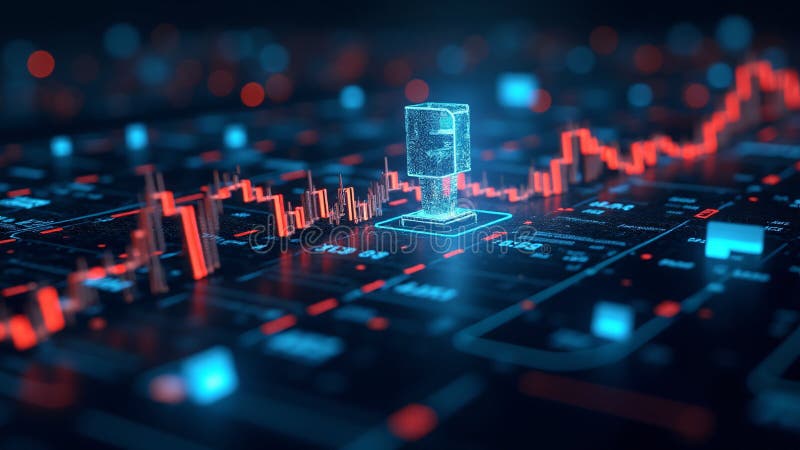 Digital Currency Exchange Interface Showing Stock Image - Image of ...