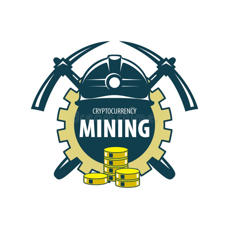 Digital currency mining stock vector. Illustration of design - 116385037