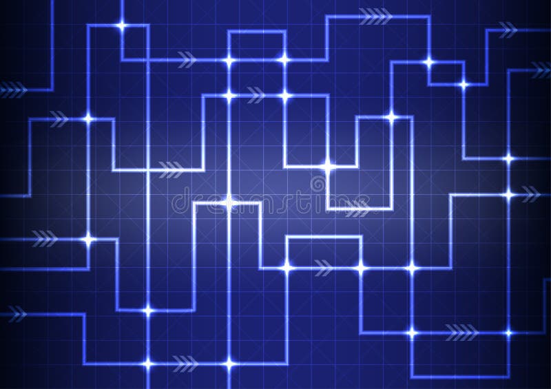 Abstract_Digital_Circuit_Board_Technology_Light_Background Stock ...