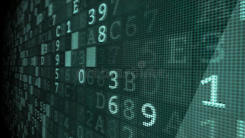 Cyber Crime and Security Buzzwords Stock Video - Video of futuristic ...