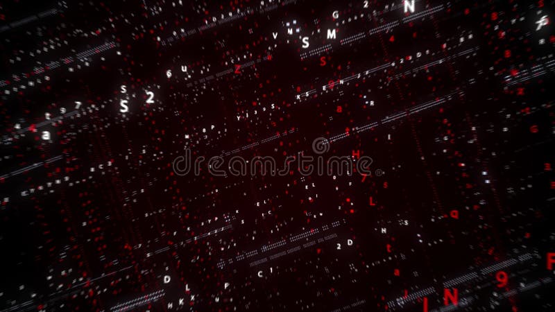 Digital Cyberspace with Digital Data Network Connections. Abstract Background Concept Stock ...