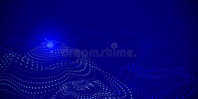 Dynamic Grid Wave - Abstract Background Vector Stock Vector ...