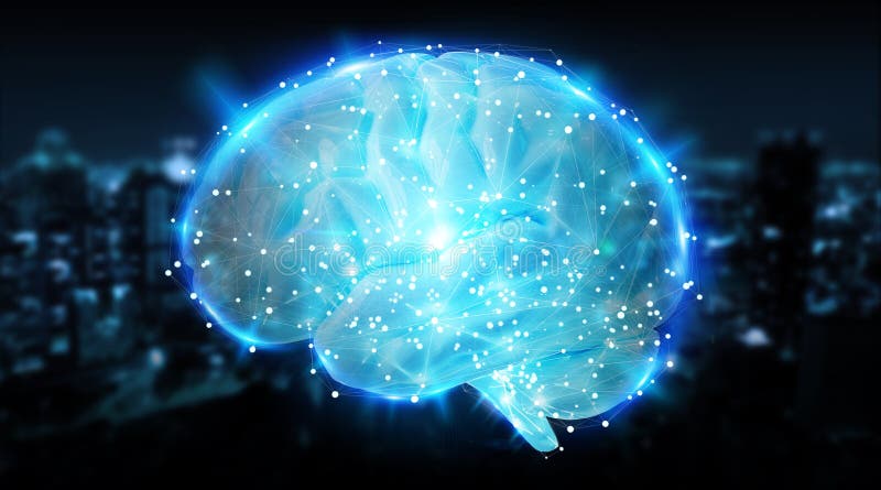 Brain Projection Stock Illustrations – 600 Brain Projection Stock ...