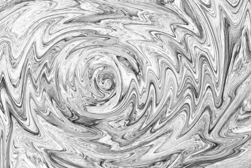 Digital Dark Grey Background with Spread Liquify Flow. Black and White ...