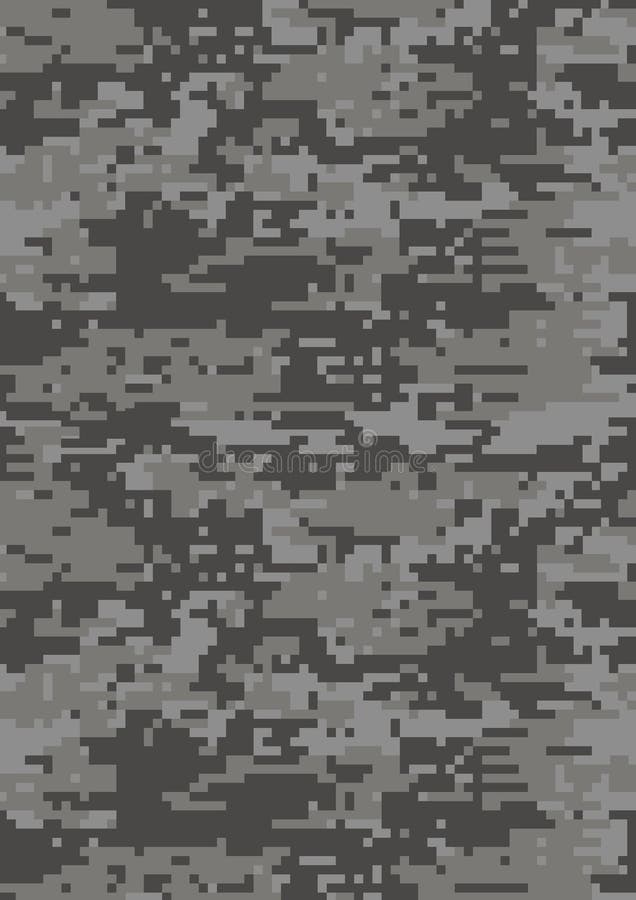 Grey Military Camouflage Background Stock Vector - Illustration of ...