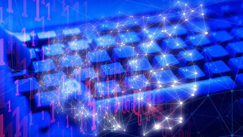 Big Data Chaos, Cyber Crime in Digital World Threats Stock Photo - Image of technology, exchange ...